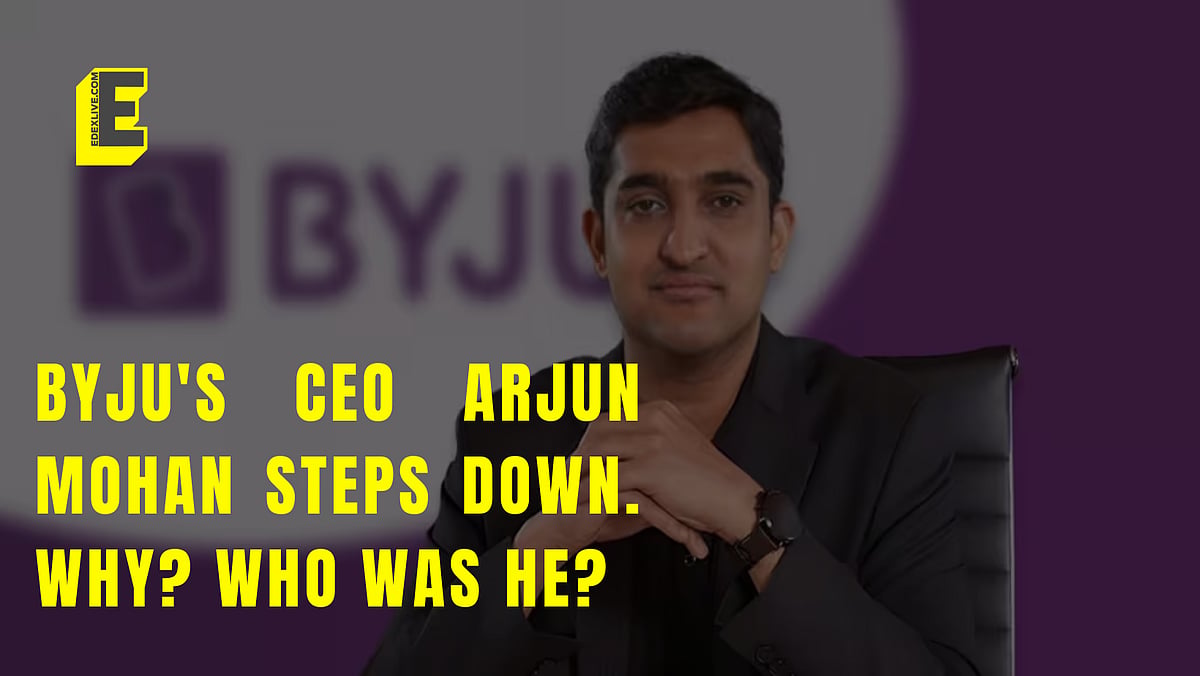 BYJU'S CEO Arjun Mohan steps down. Why? Who was he?