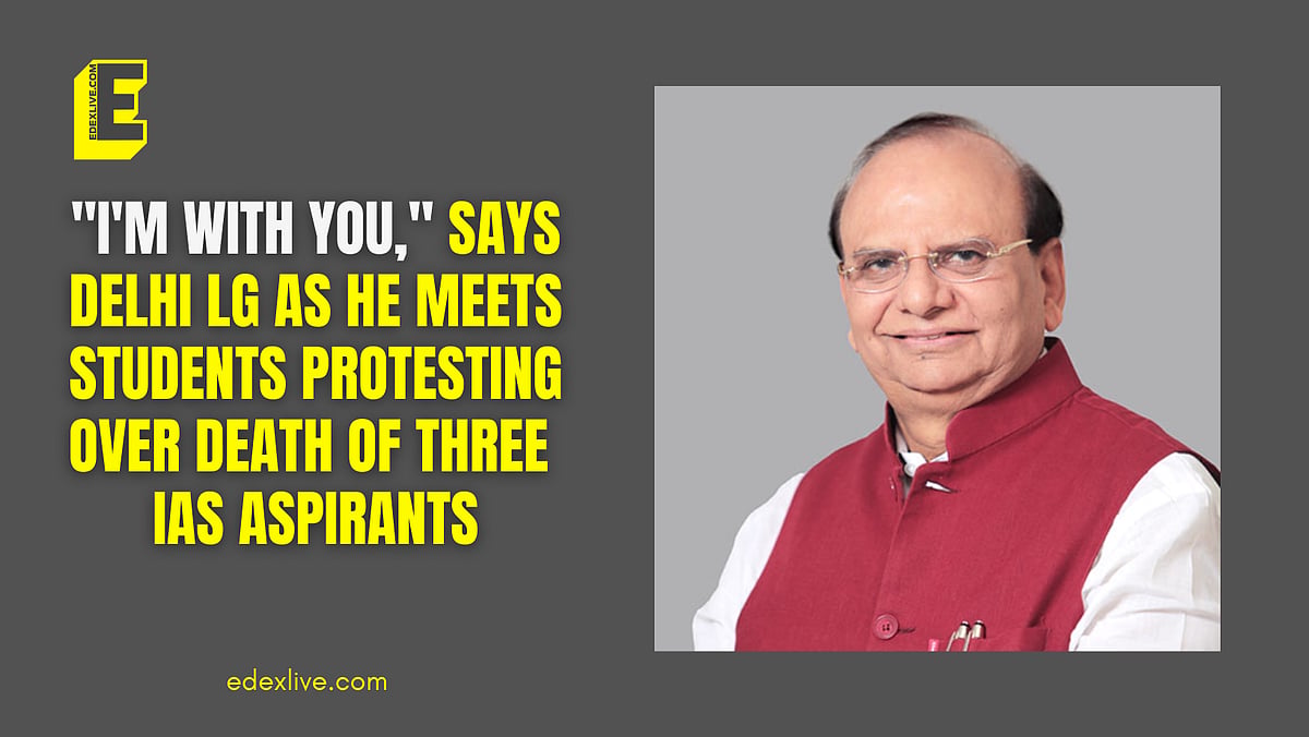 "I'm with you," says Delhi LG as he meets students protesting over ...