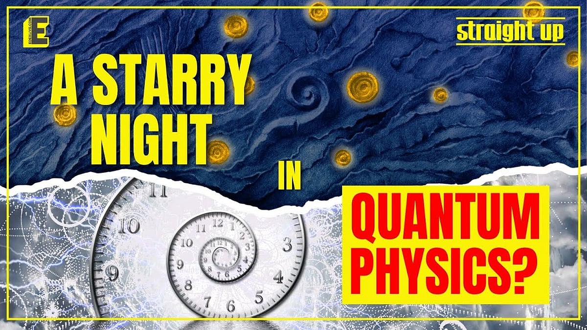Van Gogh’s Starry Night Recreated in a Quantum Lab | Science Meets Art