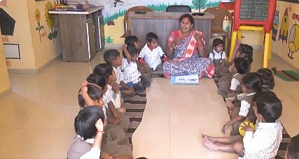 Anganwadi centres in Gujarat's Dahod, upheld unique learning model