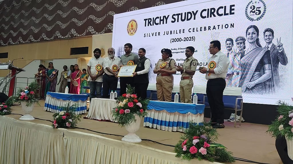 Tiruchy study circle clocks in 25 years