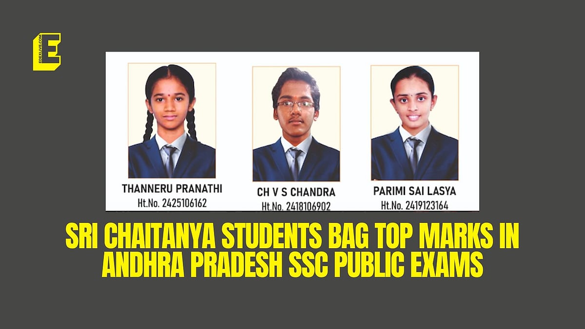 Sri Chaitanya School Students Achieve Top Marks in AP SSC Public Exams