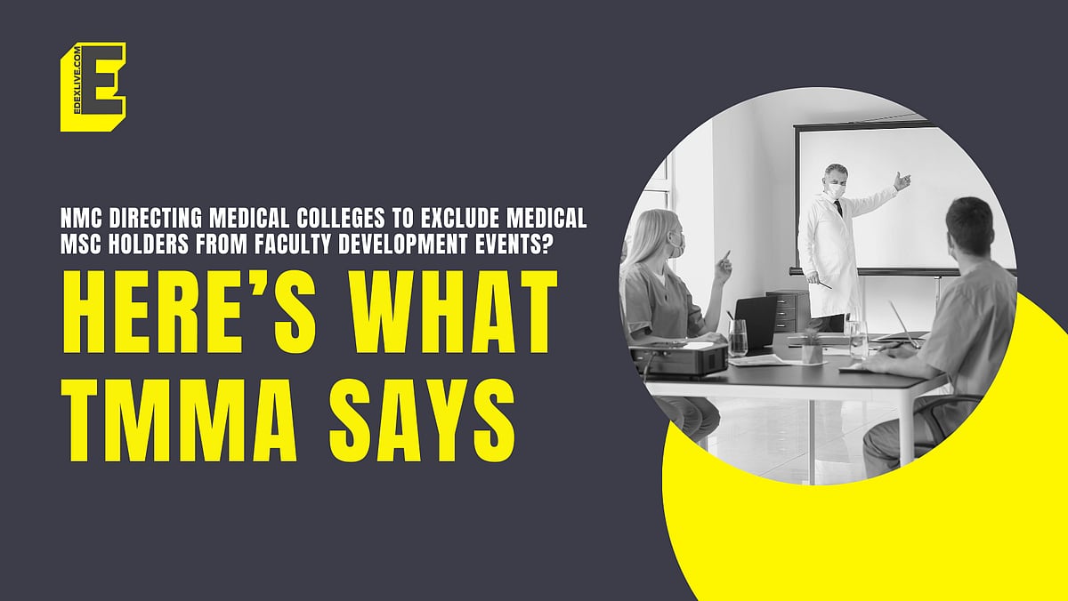 NMC directing medical colleges to exclude Medical MSc holders from ...