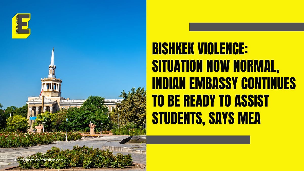 Indian Embassy in Bishkek assures safety of students, MEA confirms normalcy