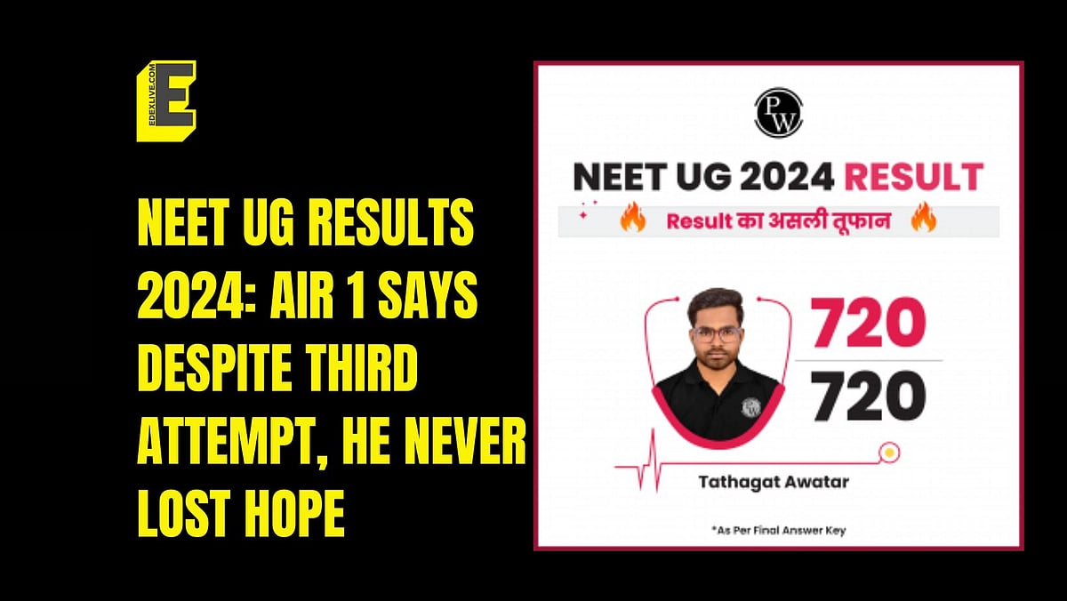 NEET UG 2024 Topper Tathagat Awatar's Journey to AIR 1: Overcoming ...