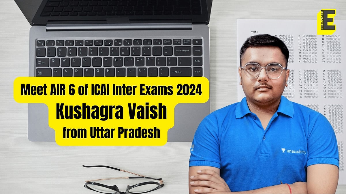 Kushagra Vaish's 40-Day Timetable Strategy Secures AIR 6 in ICAI Inter ...