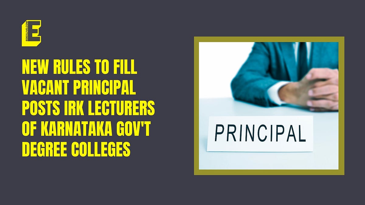 New rules to fill vacant principal posts irk lecturers of Karnataka gov ...
