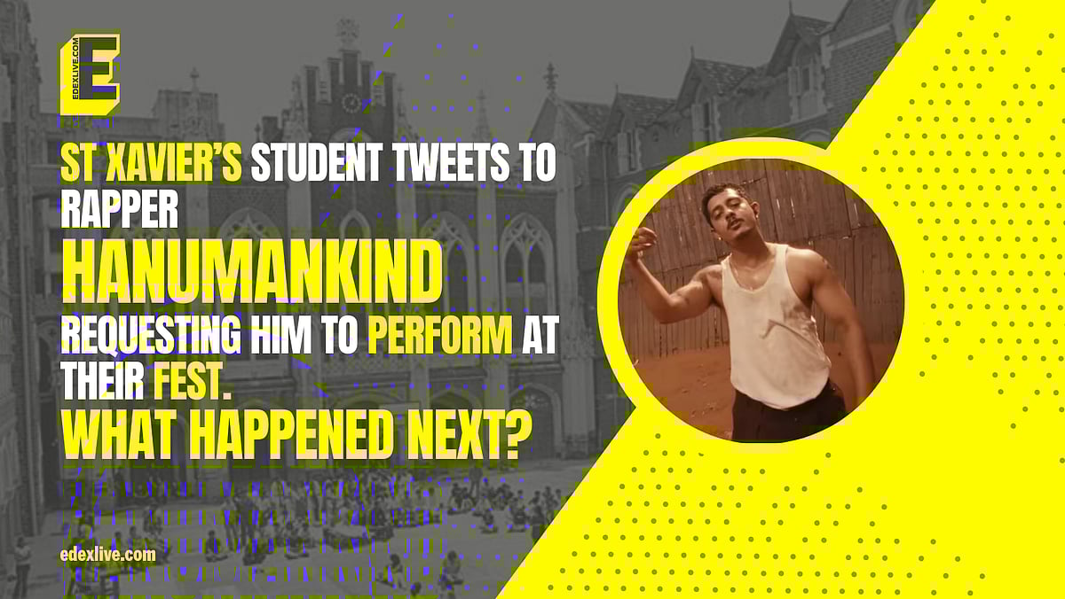St Xavier's student tweets to rapper Hanumankind requesting for ...