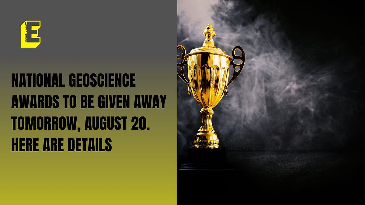 National Geoscience Awards to be given away tomorrow, August 20. Here ...