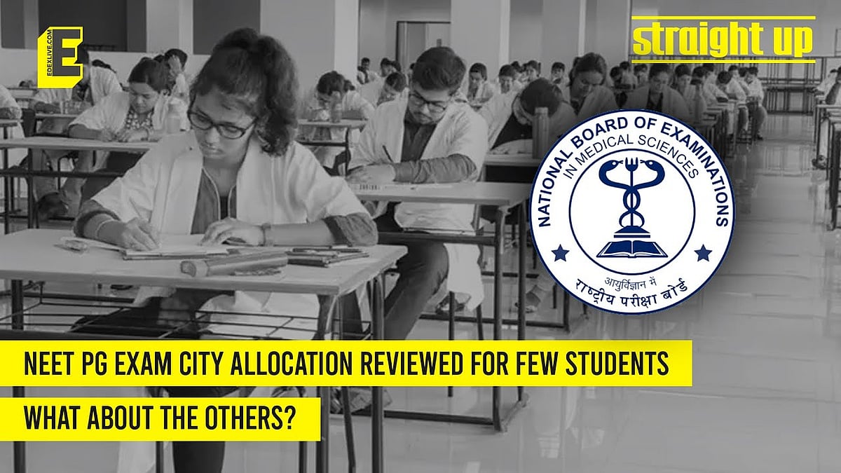 NEET PG exam city allocation reviewed for few students. What about the ...