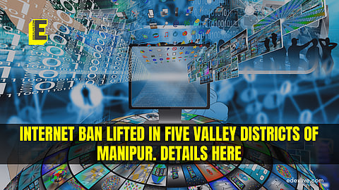 Internet ban lifted in five valley districts of Manipur. Details here