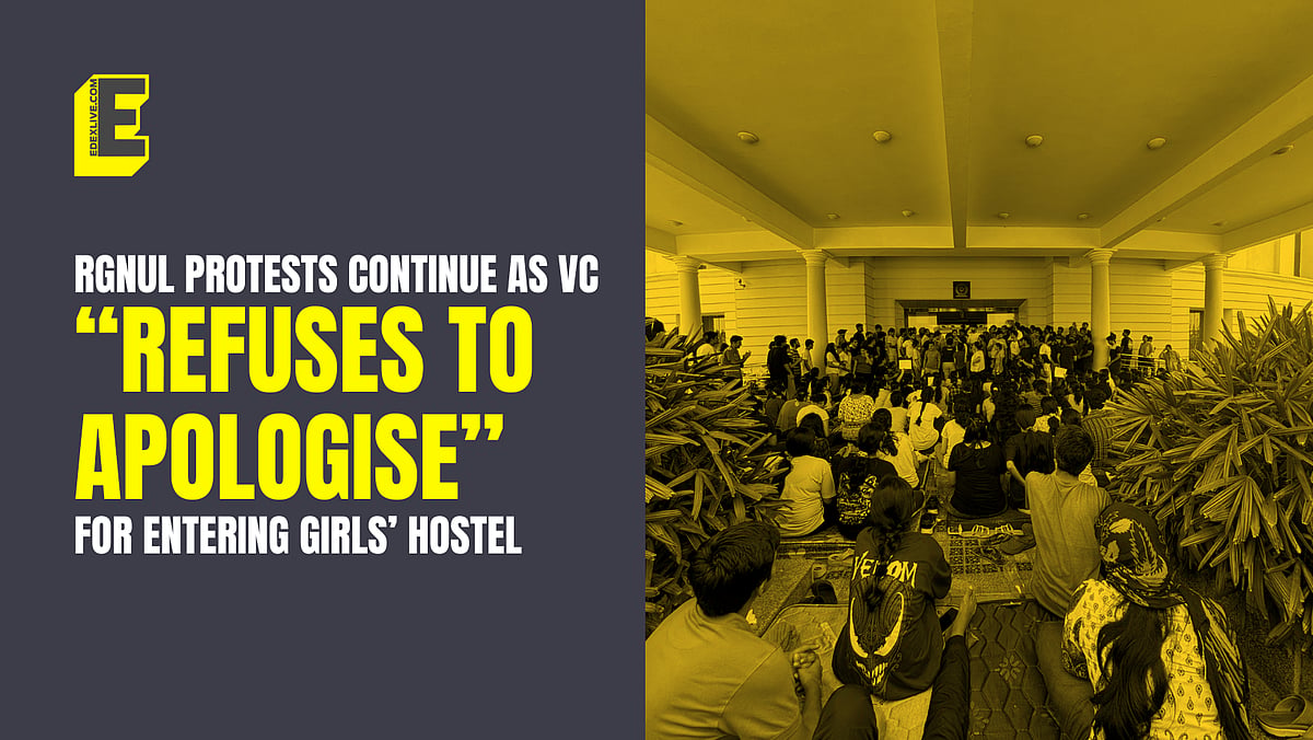 “Not an isolated incident”: RGNUL protests continue as VC “refuses to ...