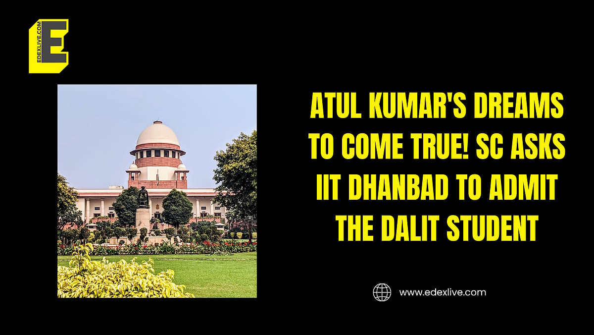 Atul Kumar's dreams to come true! SC asks IIT Dhanbad to admit the ...
