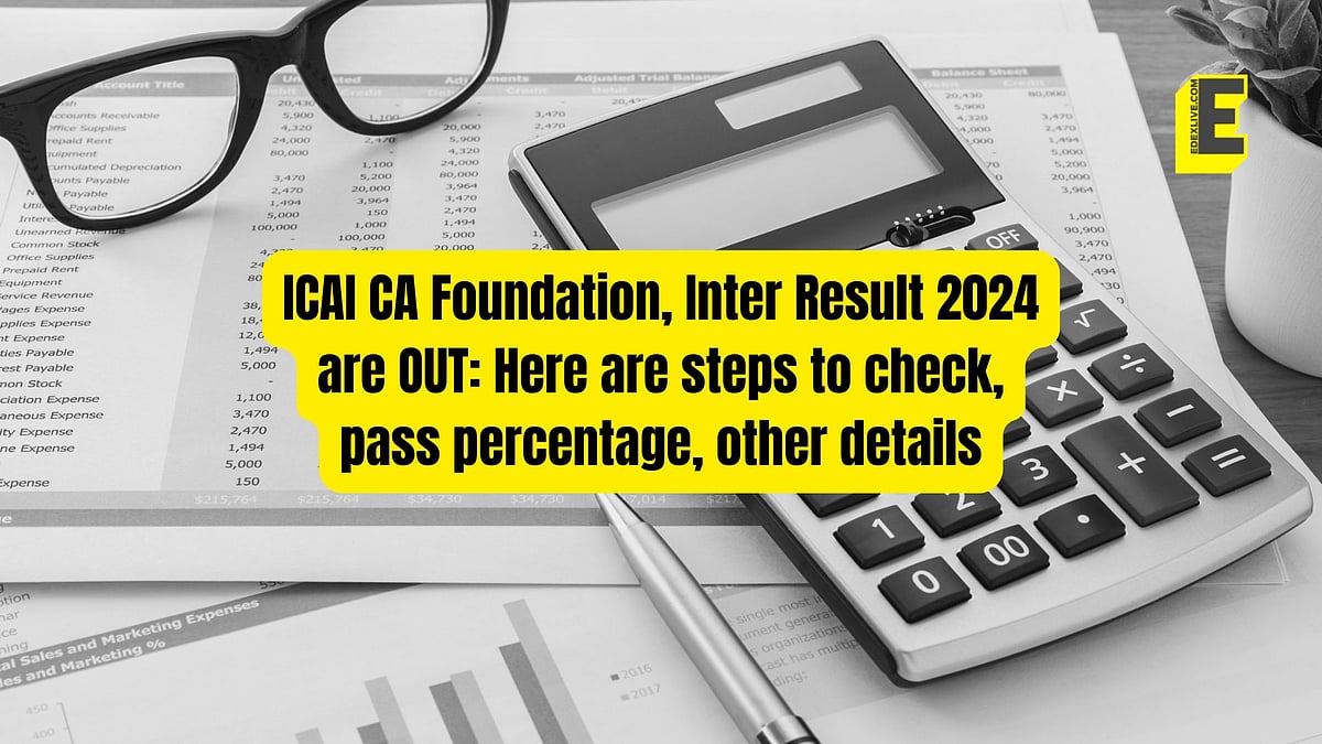 ICAI CA Foundation, Inter Result 2024 are OUT: Here are steps to check ...