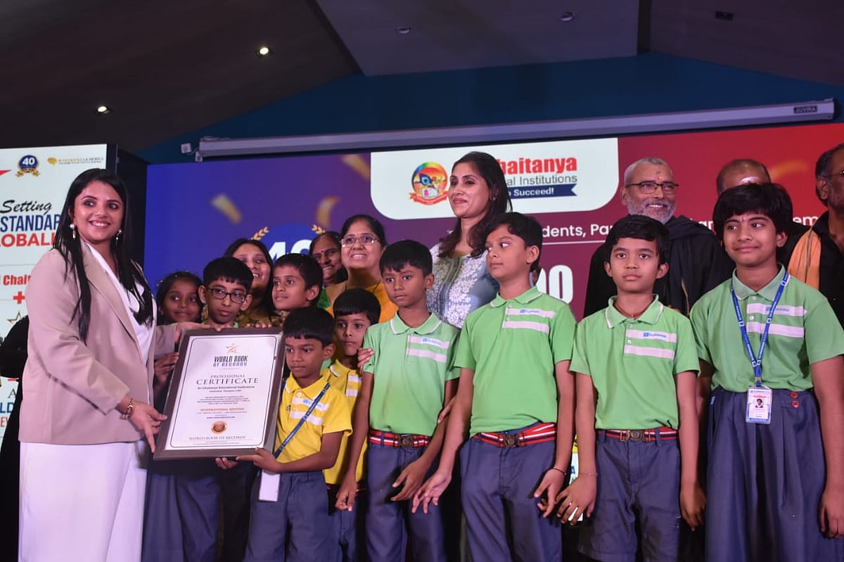 Sri Chaitanya Educational Institutions: From 20 states, 10,000 students ...