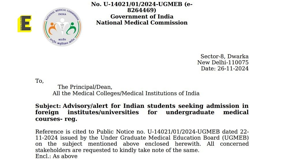 Planning to study MBBS abroad? NMC issues advisory | Details here