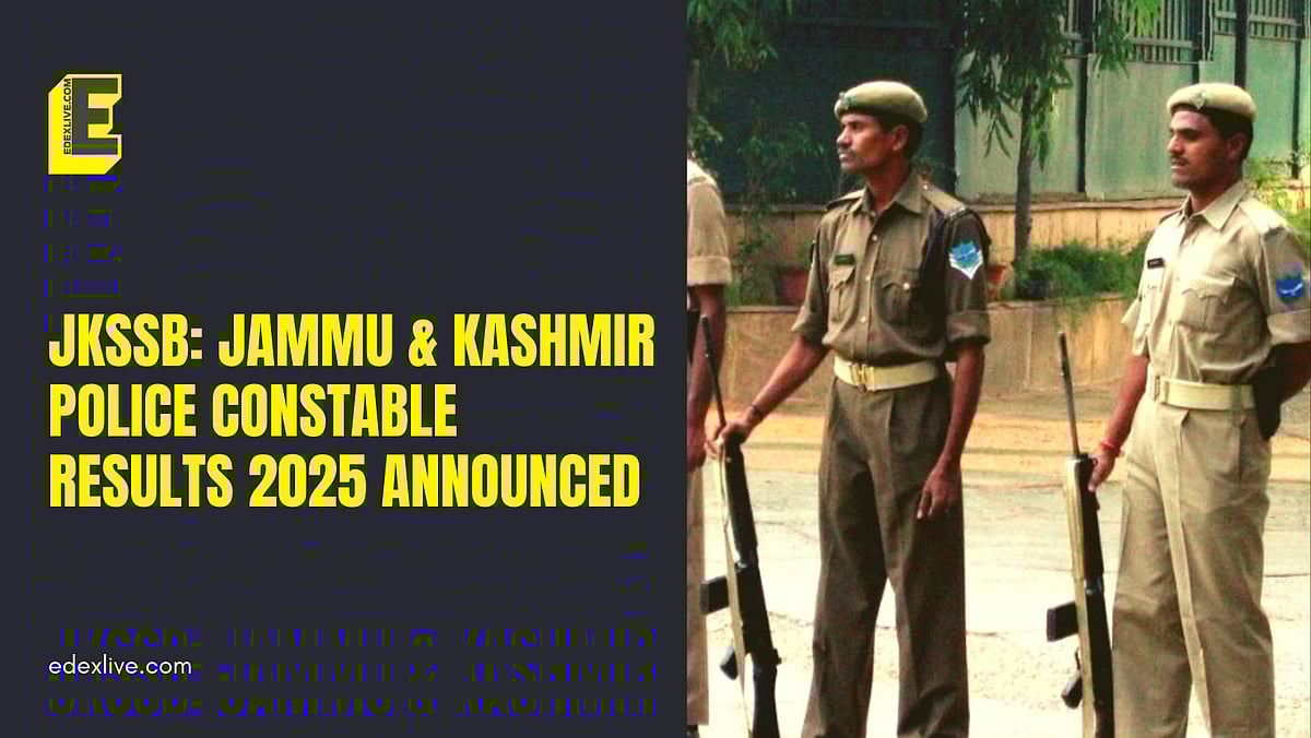 JKSSB: Jammu & Kashmir Police Constable results 2025 announced