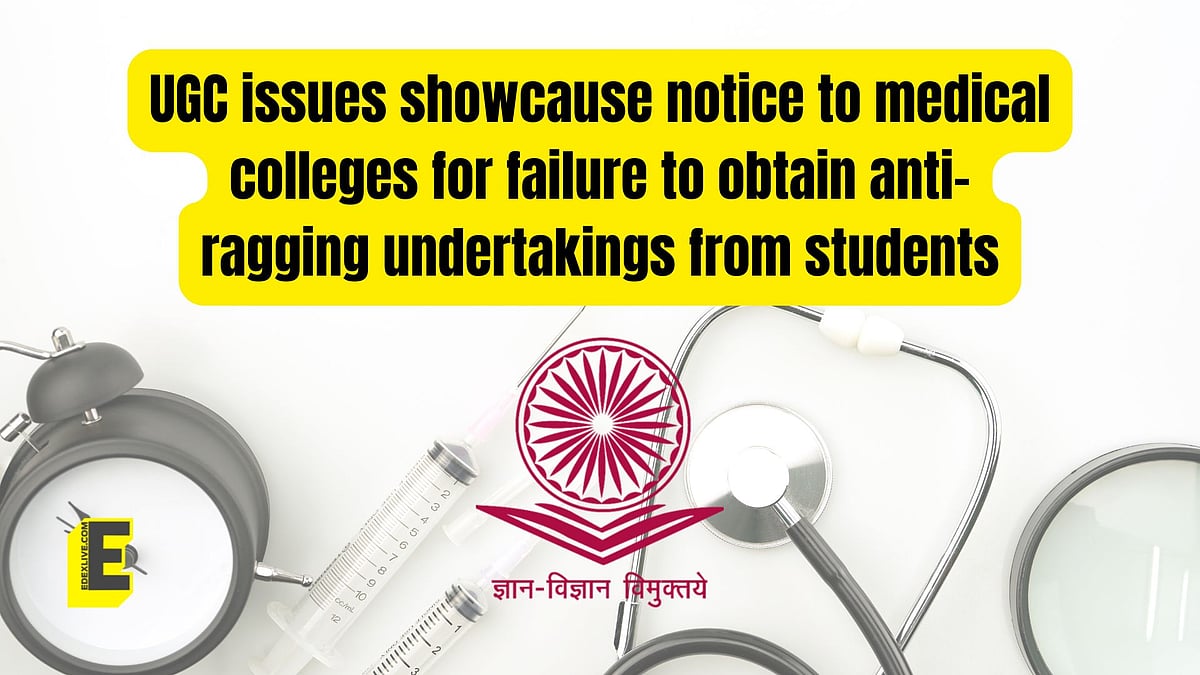 UGC issues show cause notice to medical colleges for failure to obtain ...