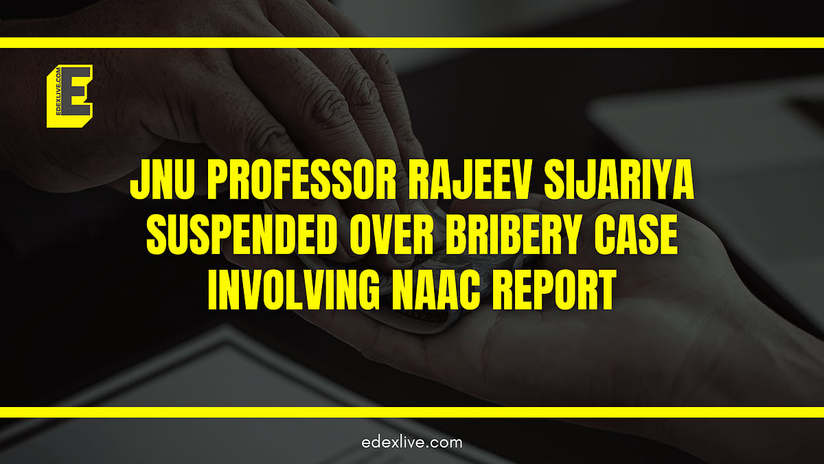 JNU professor Rajeev Sijariya suspended over bribery case involving ...