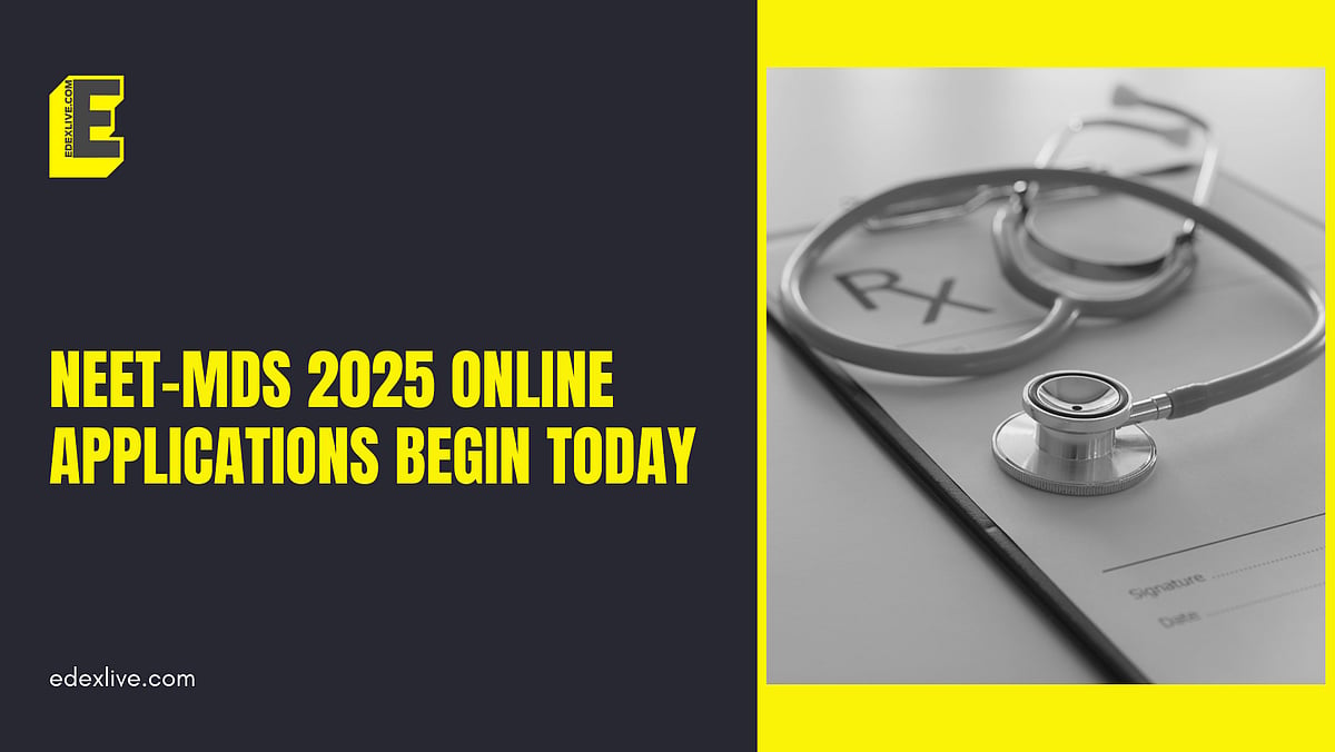 NEET-MDS 2025 online applications begin today
