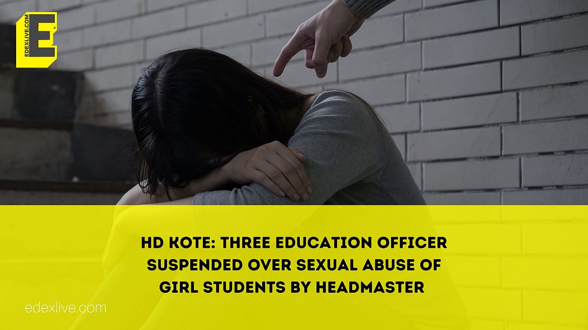 HD Kote: Three education officer suspended over sexual abuse of girl students by headmaster