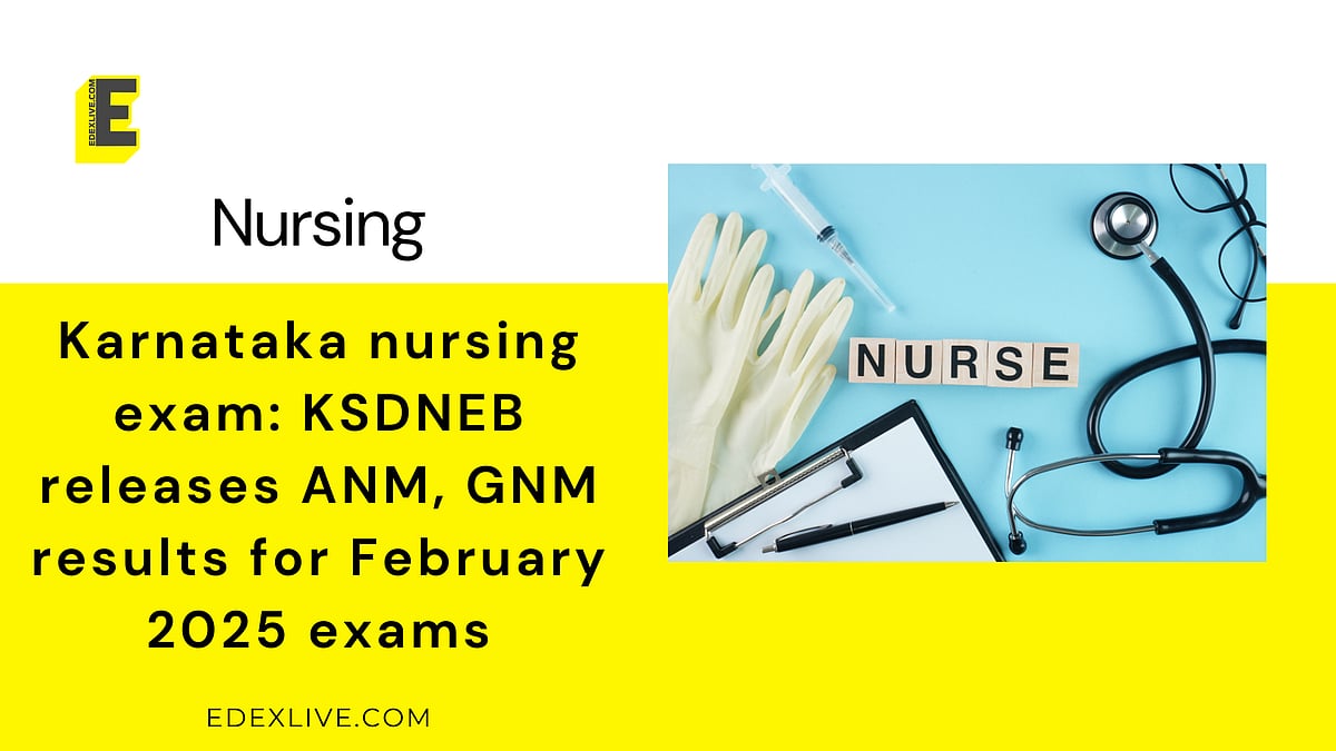 Karnataka nursing: KSDNEB releases ANM, GNM results for Feb 2025 exams