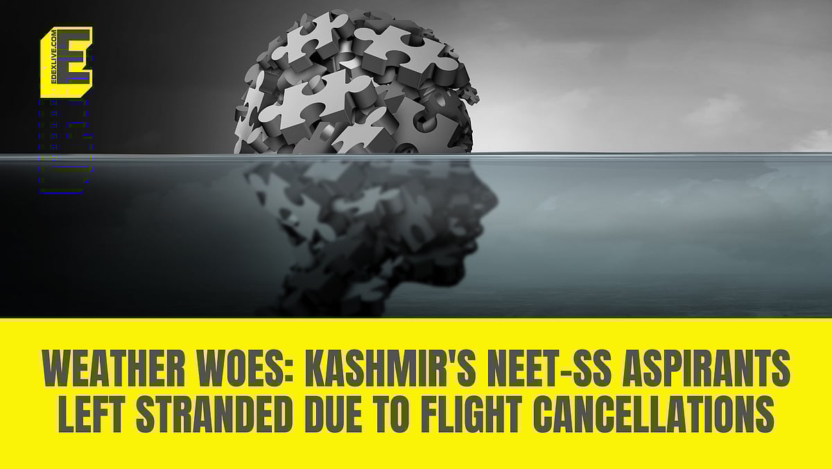 Kashmir's NEET-SS aspirants left stranded due to flight cancellations