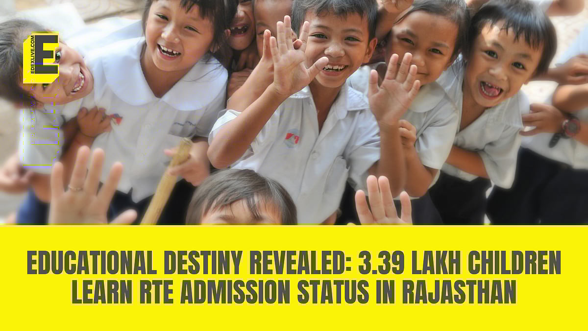 3.39 lakh children learn RTE admission status in Rajasthan