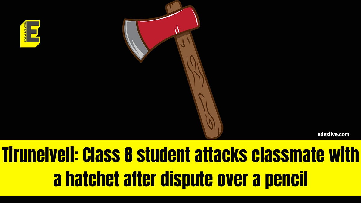 Over a pencil, a dispute broke out in a school and a Class 8 student ...