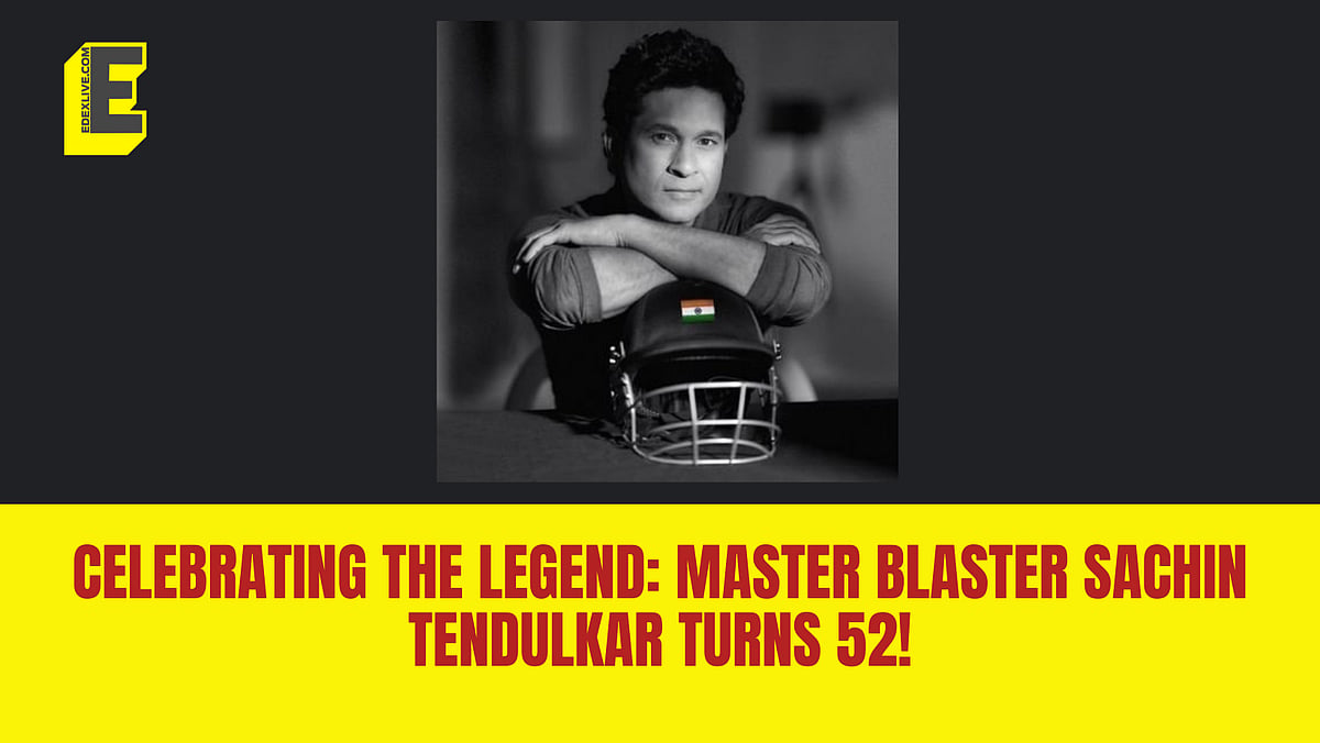 Celebrating the legend: Master Blaster Sachin Tendulkar turns 52!