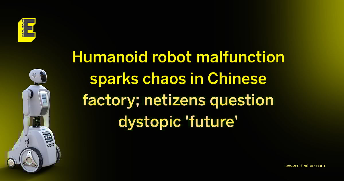 Humanoid robot malfunction sparks chaos in Chinese factory; netizens ...
