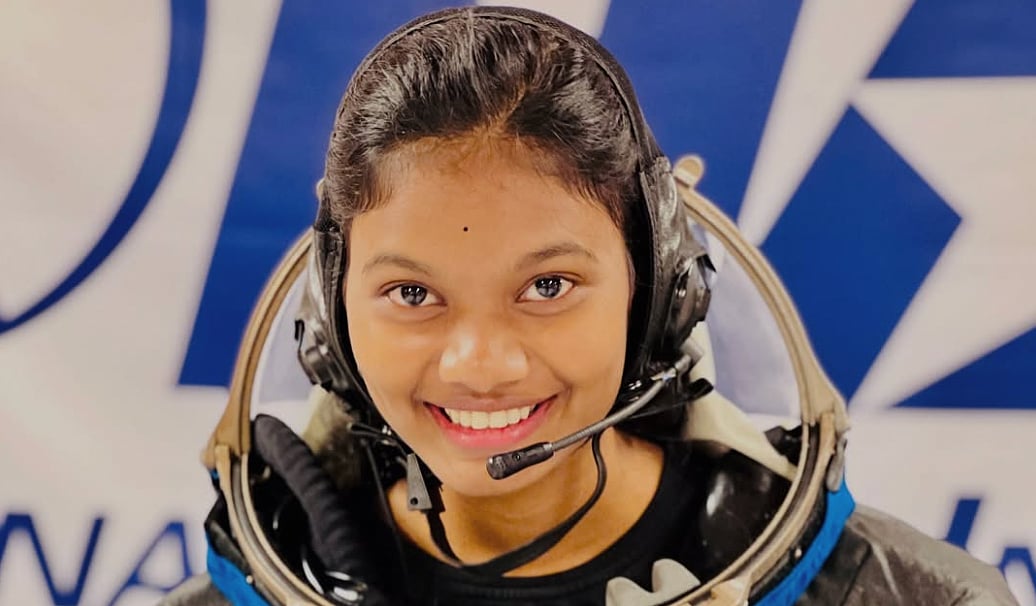 Youngest Analog Astronaut was Jahnavi Dangeti honoured in Guntur by ...