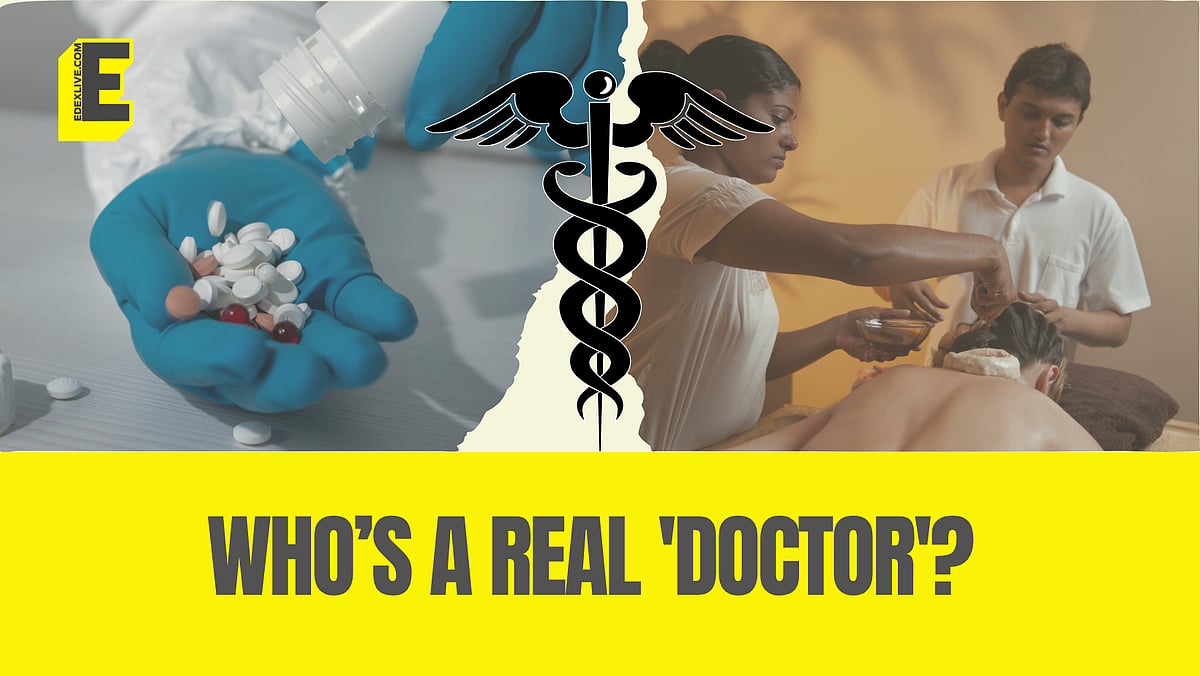 X debate turns into a serious question about who is a real doctor?