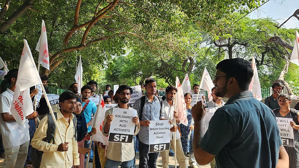 5 Ambedkar Univ students expelled, protest erupts on campus
