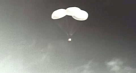 ISRO scientists test drogue parachute for Gaganyaan module