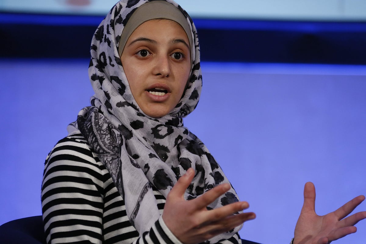 After Big B and Messi, 19-year-old Syrian refugee Muzoon Almellehan ...