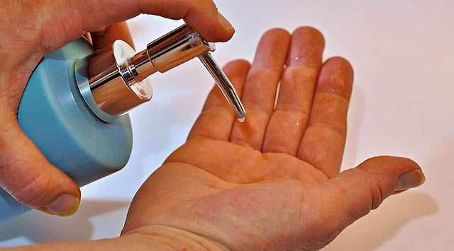 Indian student creates sanitiser robot in Dubai