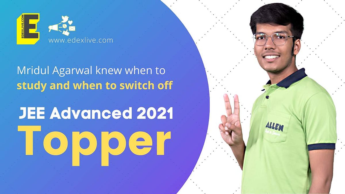 JEE Advanced 2021 topper Mridul Agarwal's house overflooded with joy ...