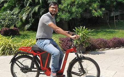 This electric bike by an IITM incubated start-up charges faster than a ...