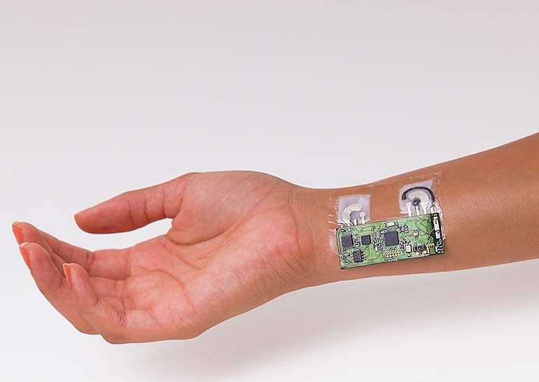 This new wearable sensor will deliver real-time medical data to those ...