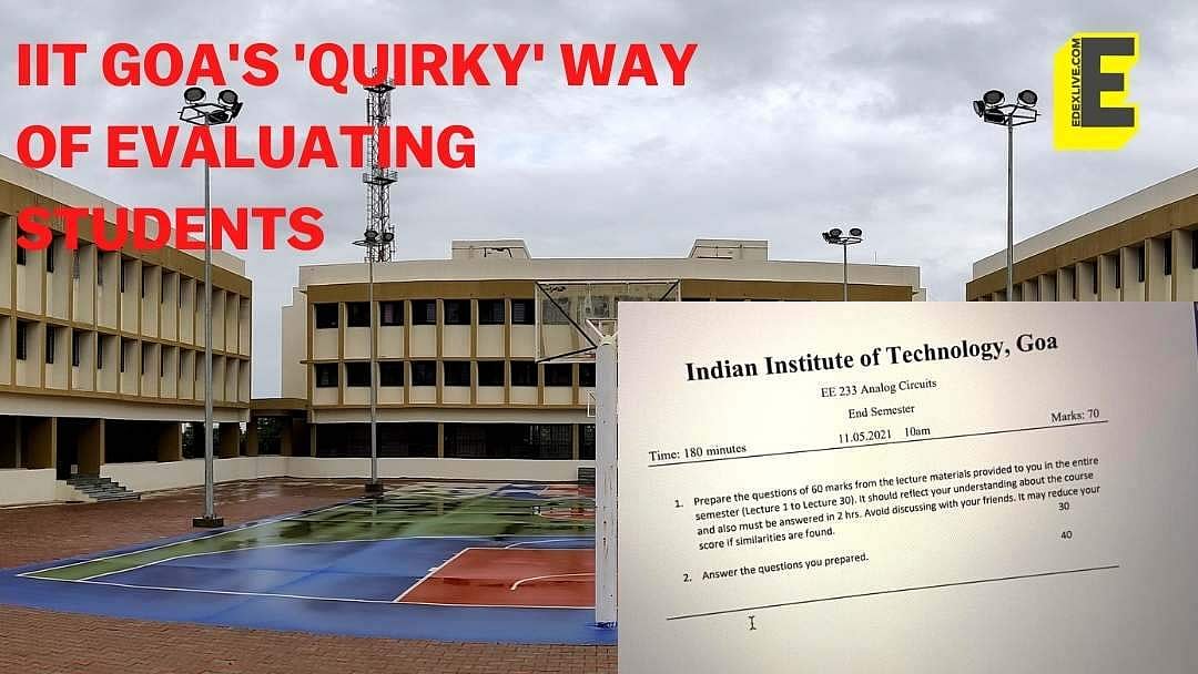 Viral IIT Goa end sem exam paper asks students to frame questions and ...