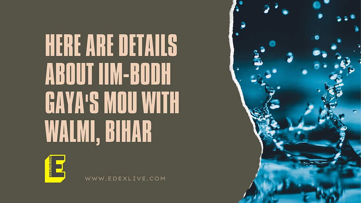 IIM Bodh Gaya and Bihar's WALMI sign MoU. IIM will train engineers ...