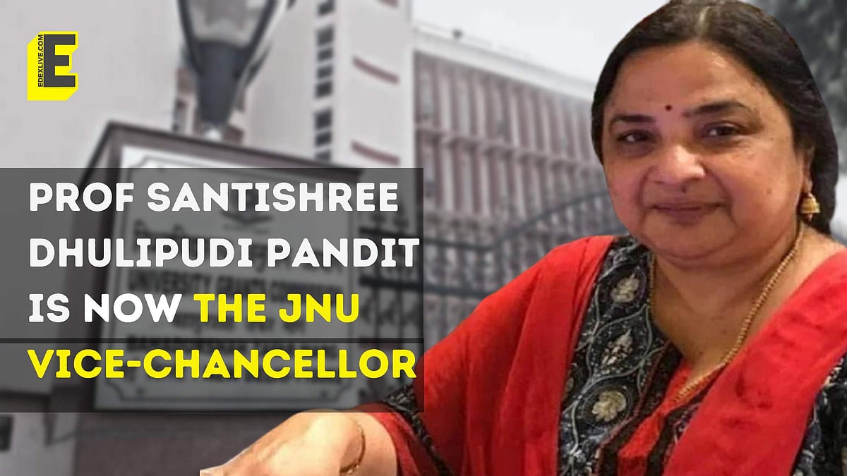 Santishree Dhulipudi Pandit becomes the first female to be appointed as ...
