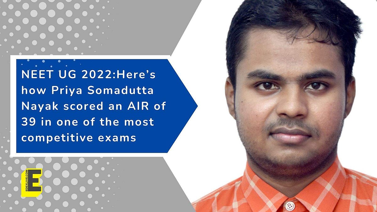 NEET UG 2022: I never went to bed with a doubt in mind, says Odisha ...