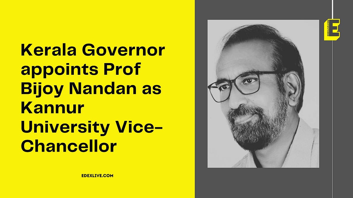 Kerala Governor appoints Prof Bijoy Nandan as Kannur University Vice ...
