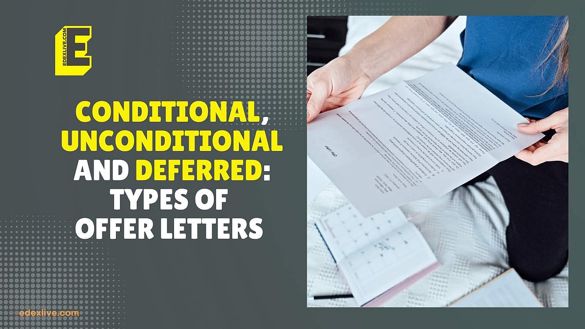 Types of offer letters from universities abroad: Conditional ...
