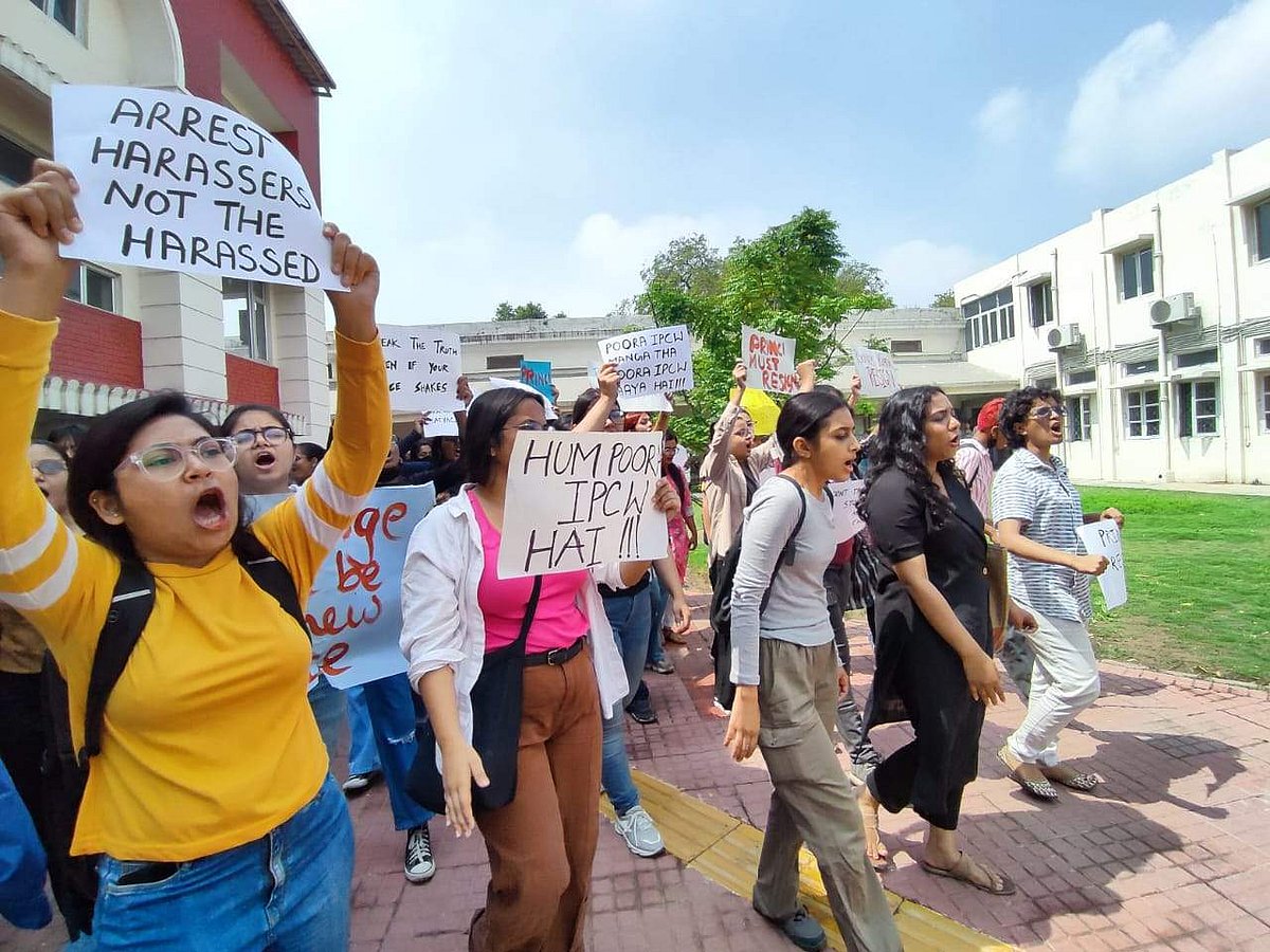 IP College harassment incident: Another protest to be held at DU ...