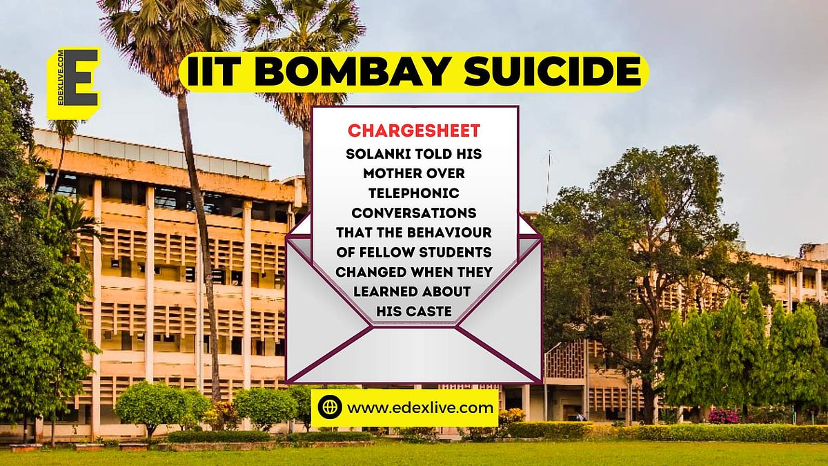 IIT Bombay suicide: Darshan Solanki told mother about caste ...