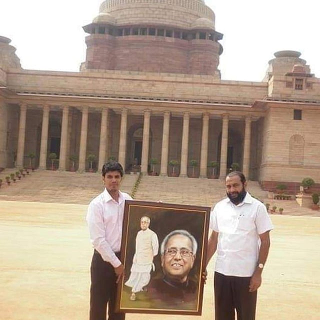 Painting the world his way